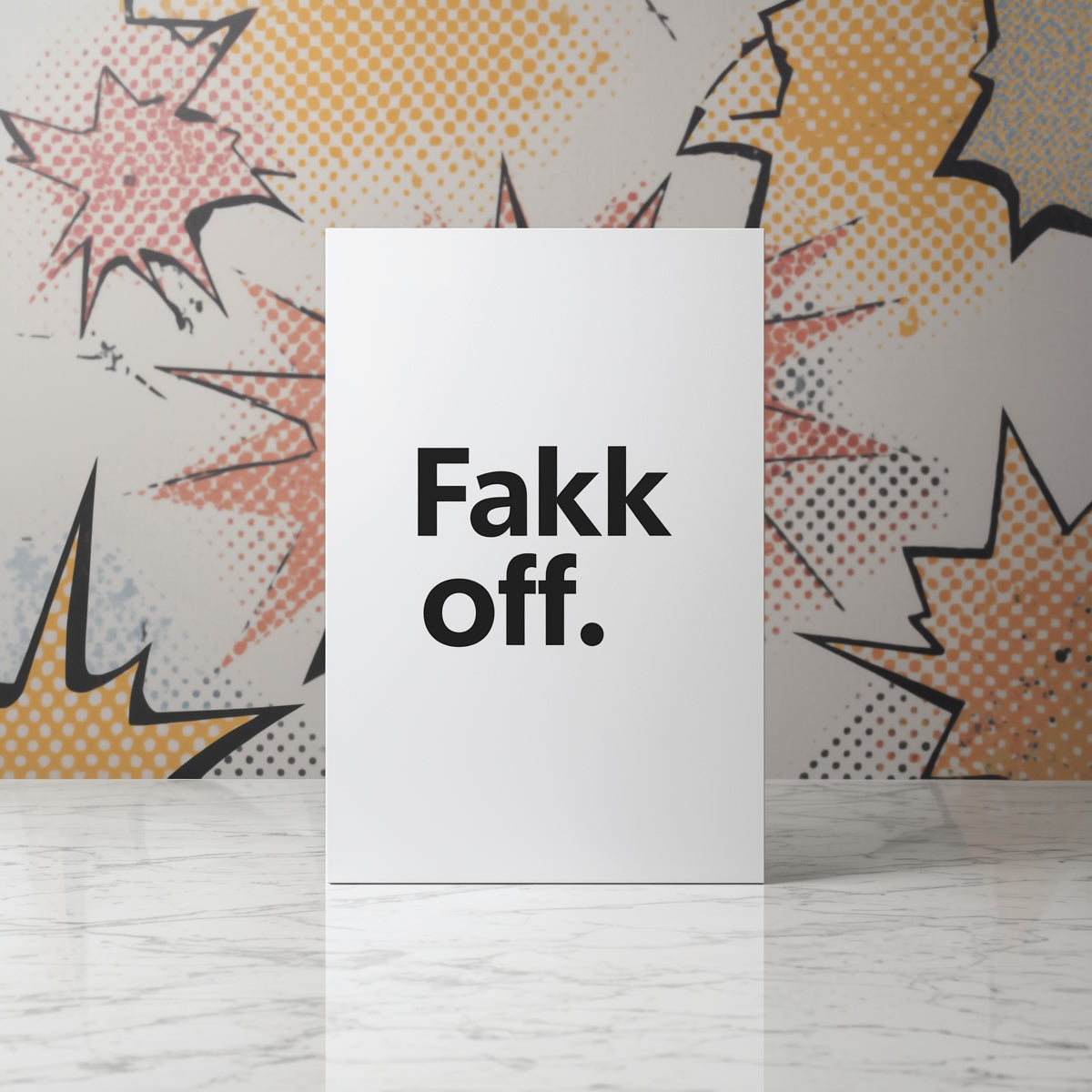 Humor & fräcka citat posters – roliga tavlor med attityd – Shirty
